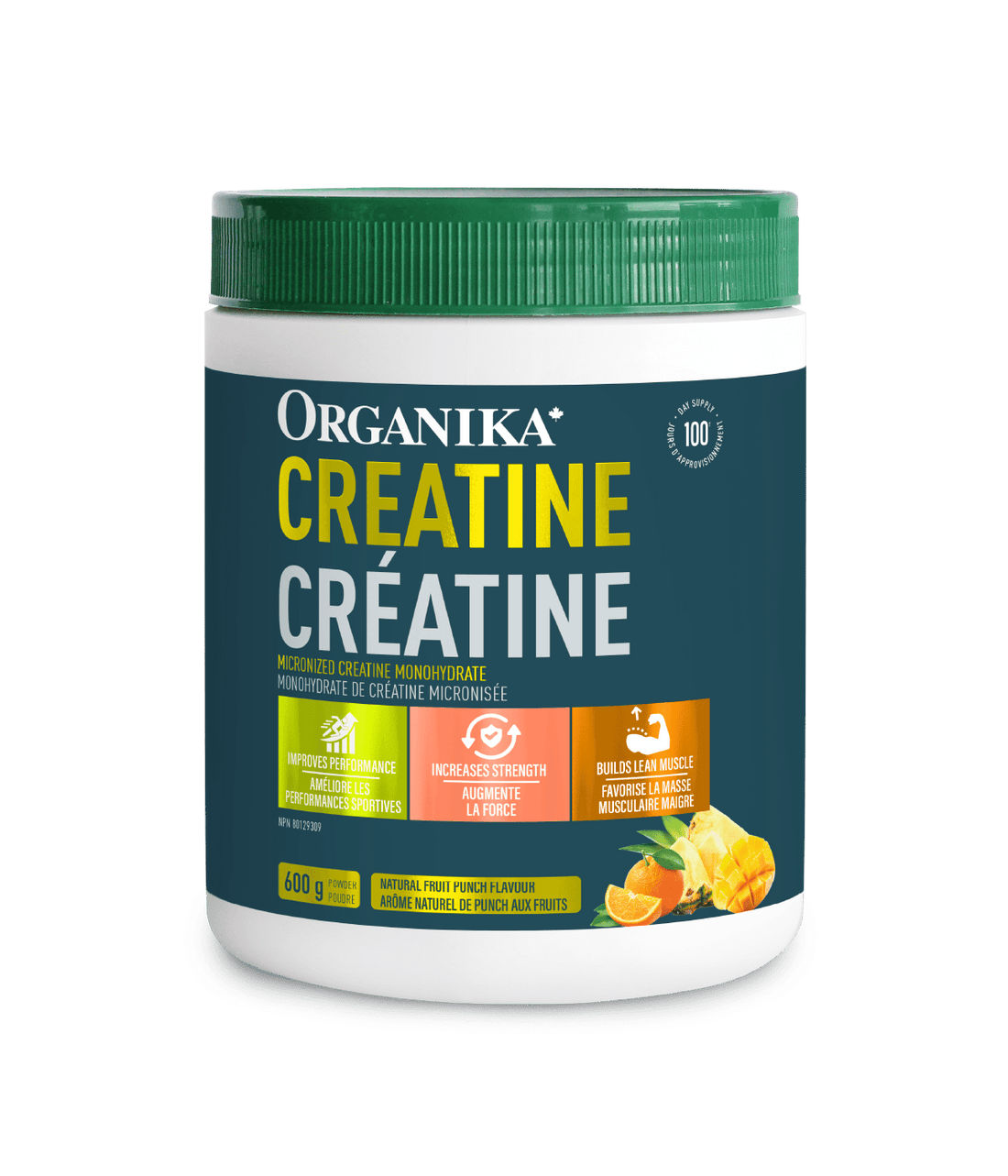 Creatine Powder - Unflavoured | Organika Health Products