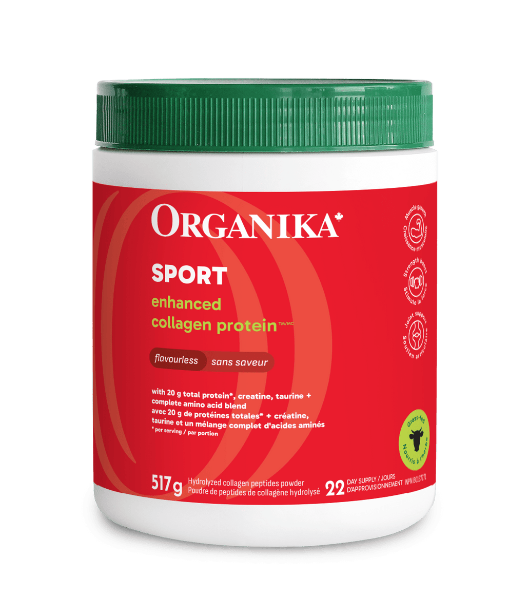 Enhanced Collagen Protein Sport - Flavourless – Organika Health Products
