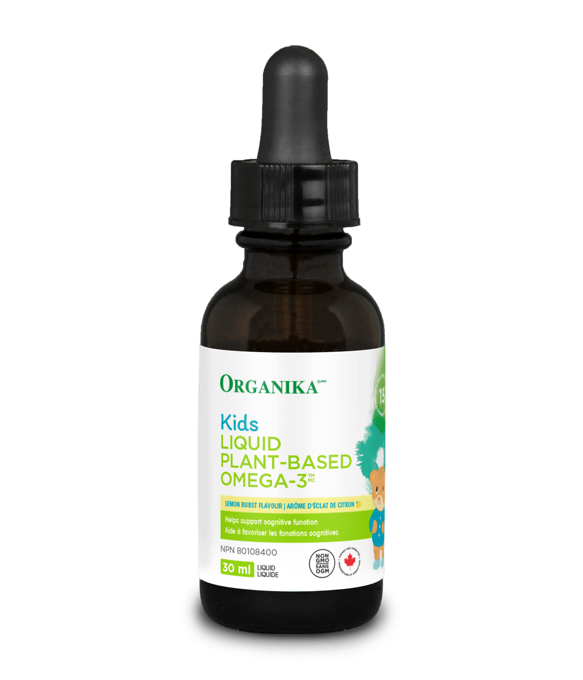 Kids Liquid Plant-Based Omega-3 | Organika Health Products