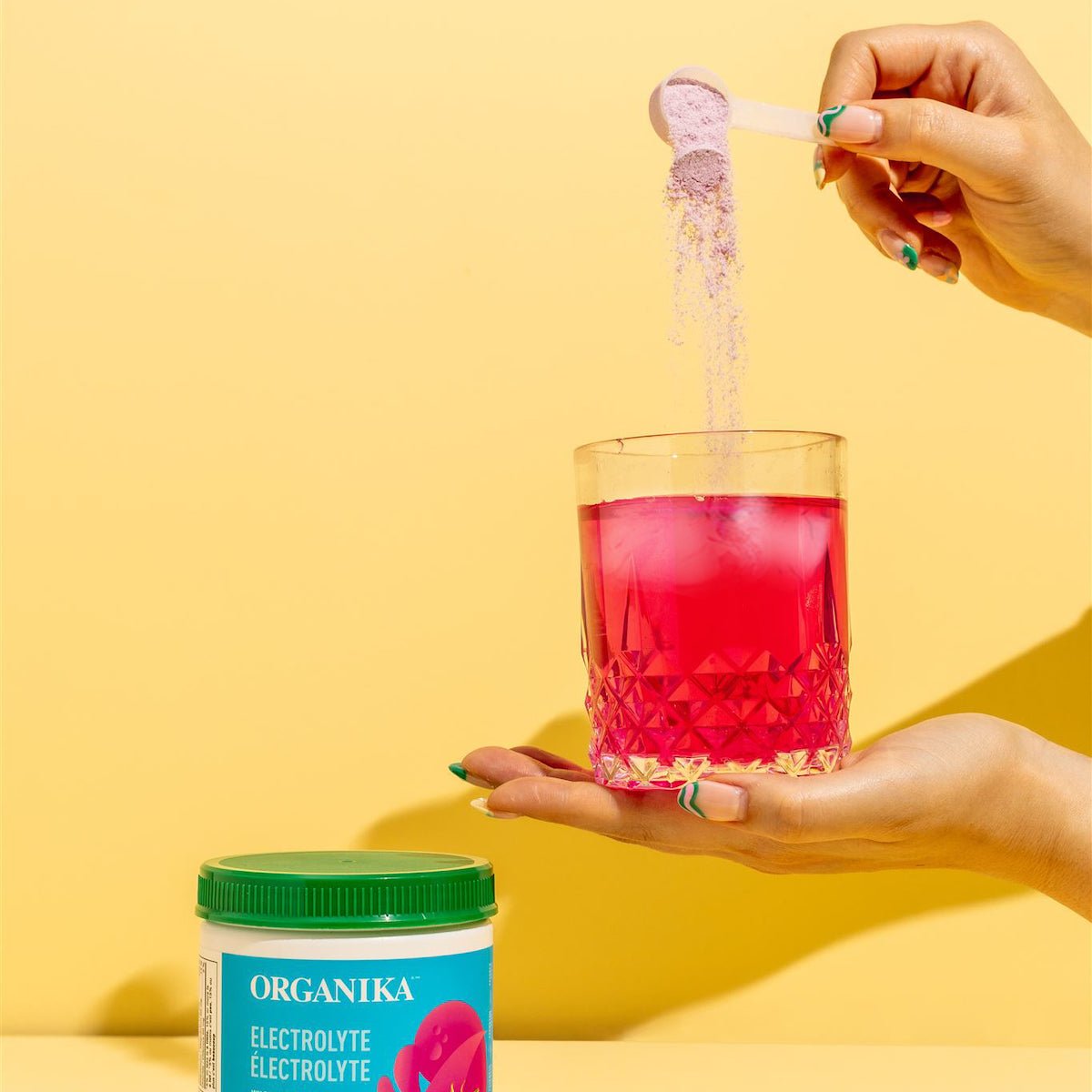 Electrolyte 100 Servings - Wild Raspberry | Organika Health Products