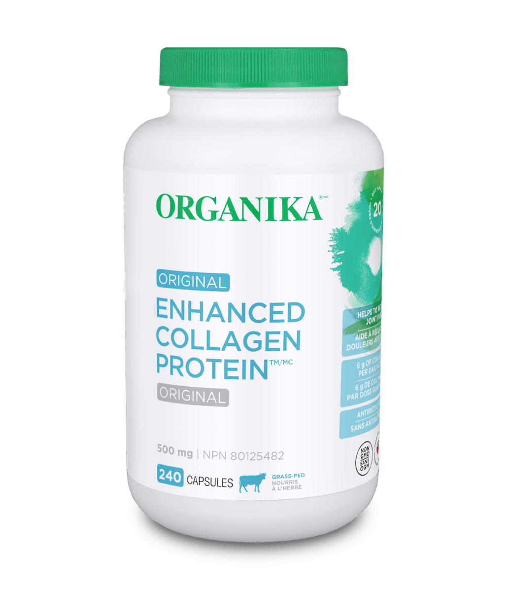 Enhanced Collagen Protein Capsules | Organika Health Products